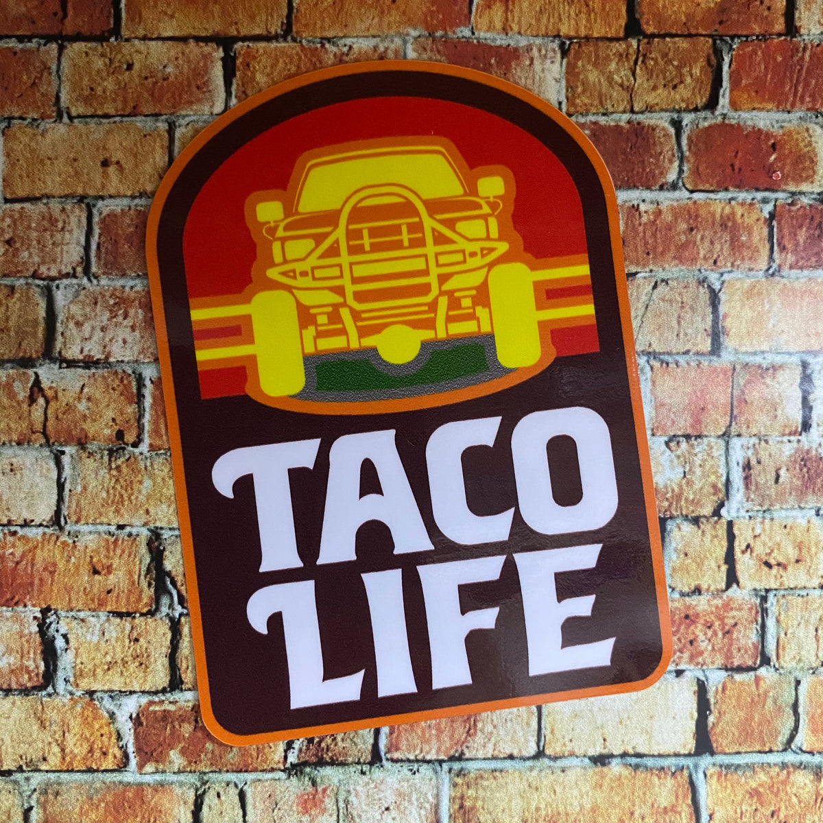 Taco Life V4 sticker – Tacoma Nation